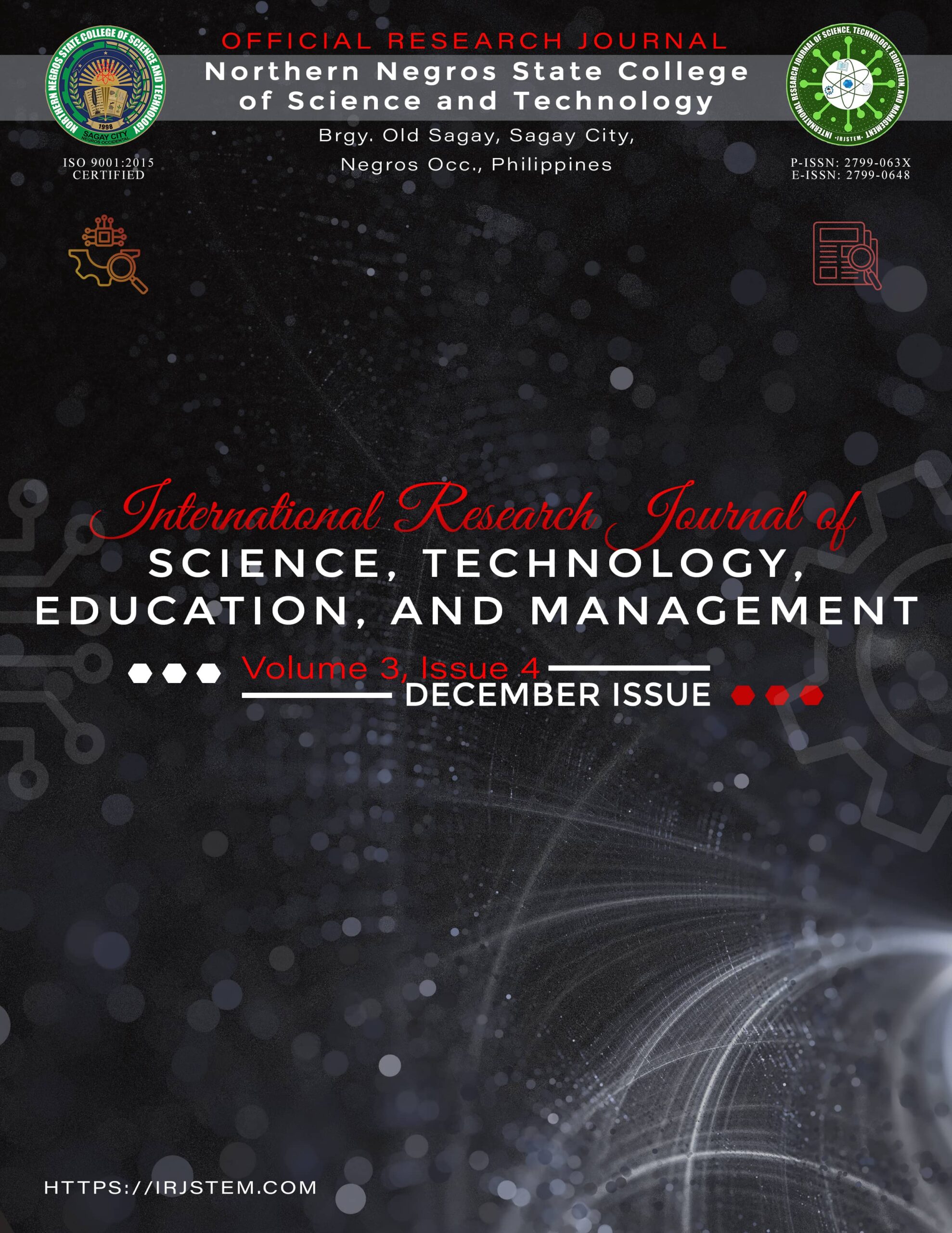 Volume 3 | No. 4 | December 2023 Issue - IRJSTEM